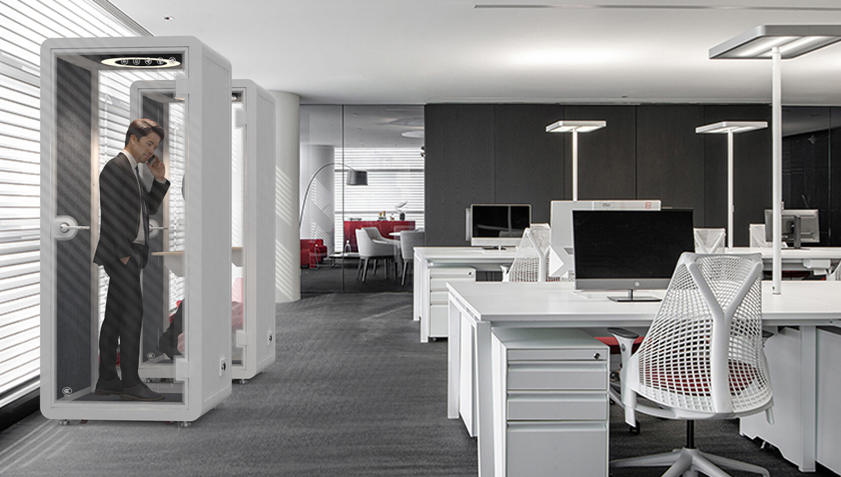 How to Choose a Suitable Soundproof Booth for Your Office - cheermebooth