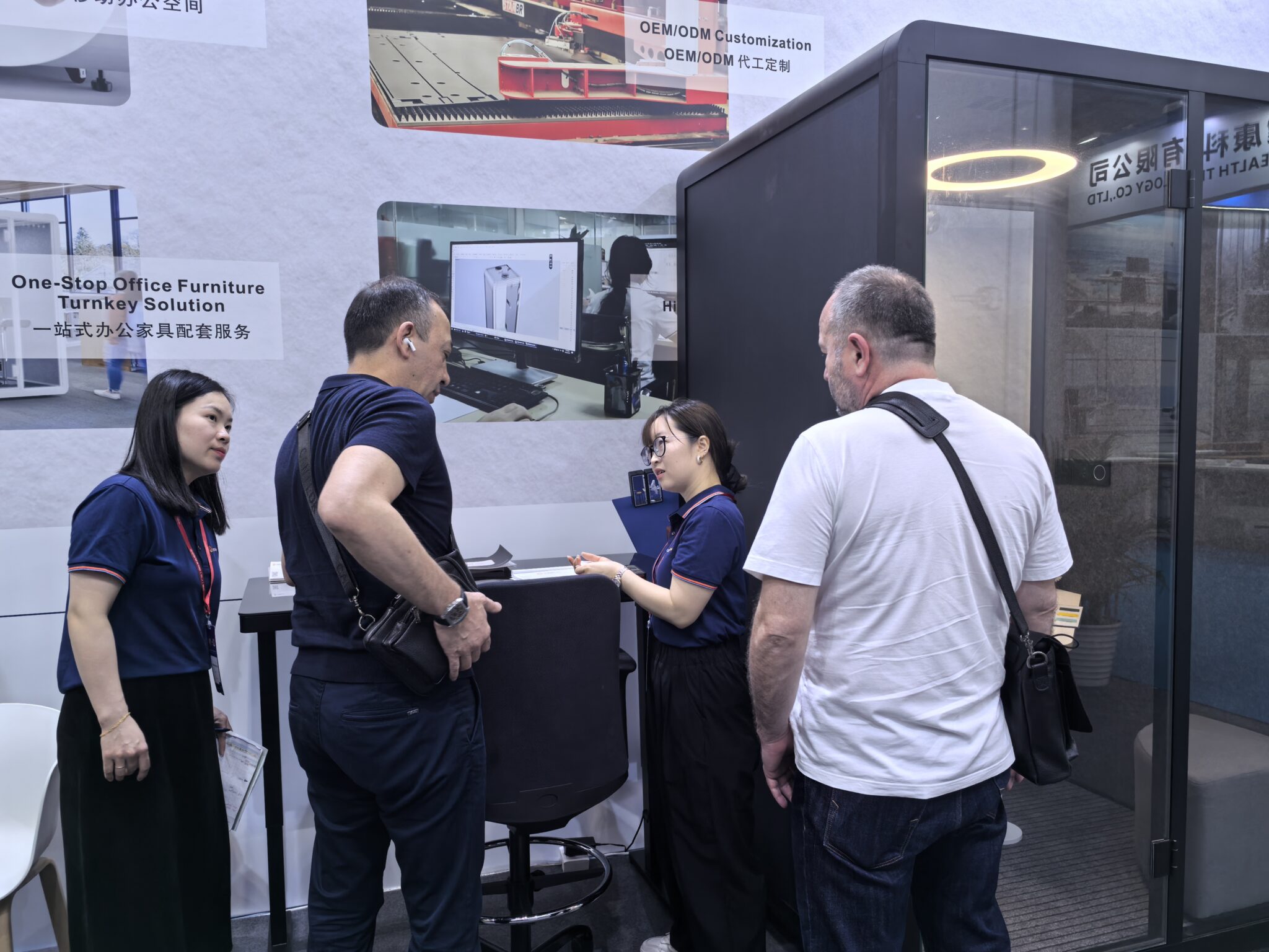 CheerMe Shines at the 2025 CIFF Exhibition with Innovative Office Pods - cheermebooth